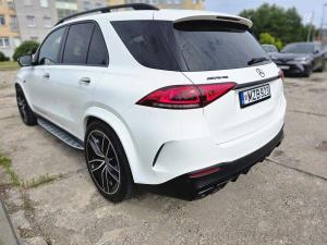 White Mercedes-Benz GLE 400 2020 in Vilnius, with an engine capacity of 2.93 L and mileage of 114 thousand km for 49000 €, photo 14 on AUTOMOTO.COM.LV