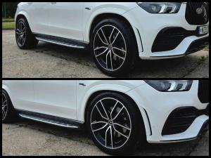 White Mercedes-Benz GLE 400 2020 in Vilnius, with an engine capacity of 2.93 L and mileage of 114 thousand km for 49000 €, photo 51 on AUTOMOTO.COM.LV