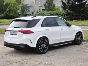 White Mercedes-Benz GLE 400 2020 in Vilnius, with an engine capacity of 2.93 L and mileage of 114 thousand km for 49000 €, photo 52 on AUTOMOTO.COM.LV