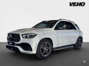 White Mercedes-Benz GLE 400 2021 in Kaunas, with an engine capacity of 2.93 L and mileage of 169 thousand km for 49000 €, photo  on AUTOMOTO.COM.LV