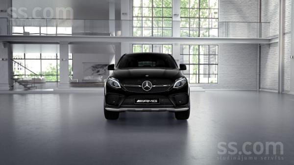 Черный Мерседес GLE 43 AMG 2017 в Рига, объемом двигателя 3.00 л и пробегом 170 тыс. км за 29900 €, фото 2 на AUTOMOTO.COM.LV