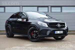Черный Мерседес GLE 43 AMG 2017 в Рига, объемом двигателя 3.00 л и пробегом 170 тыс. км за 29990 €, фото 4 на AUTOMOTO.COM.LV