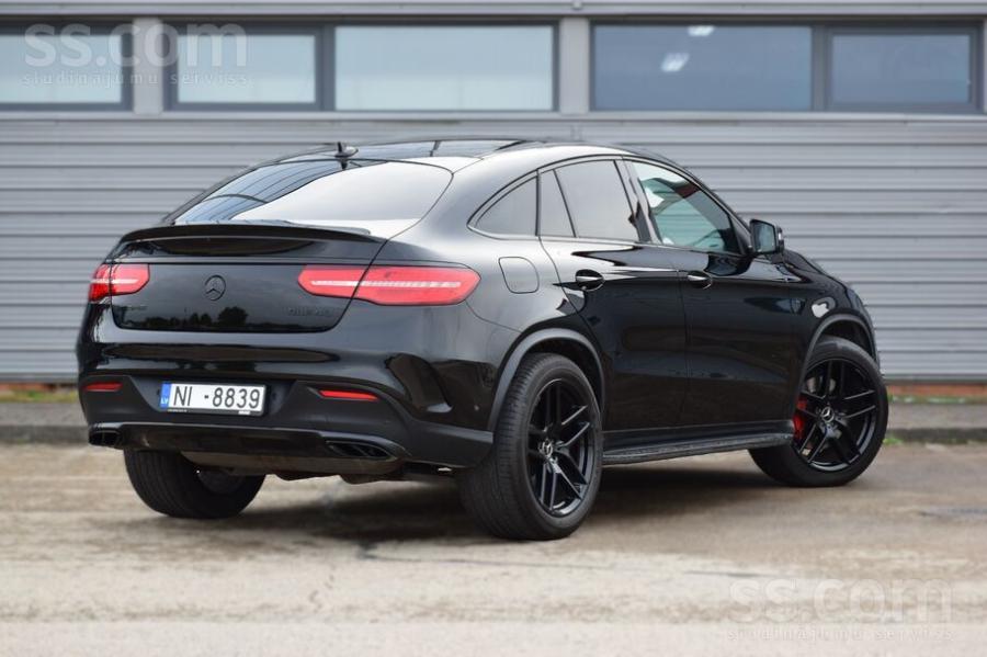 Черный Мерседес GLE 43 AMG 2017 в Рига, объемом двигателя 3.00 л и пробегом 170 тыс. км за 29990 €, фото 7 на AUTOMOTO.COM.LV