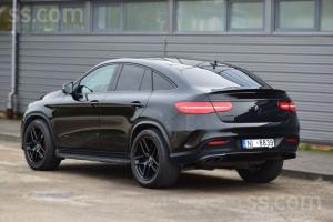 Черный Мерседес GLE 43 AMG 2017 в Рига, объемом двигателя 3.00 л и пробегом 170 тыс. км за 29990 €, фото 11 на AUTOMOTO.COM.LV