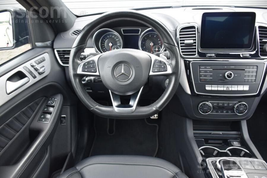 Черный Мерседес GLE 43 AMG 2017 в Рига, объемом двигателя 3.00 л и пробегом 170 тыс. км за 29990 €, фото 17 на AUTOMOTO.COM.LV