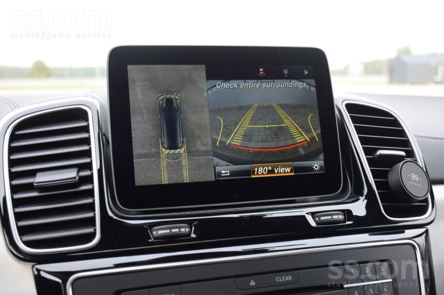 Черный Мерседес GLE 43 AMG 2017 в Рига, объемом двигателя 3.00 л и пробегом 170 тыс. км за 29990 €, фото 20 на AUTOMOTO.COM.LV