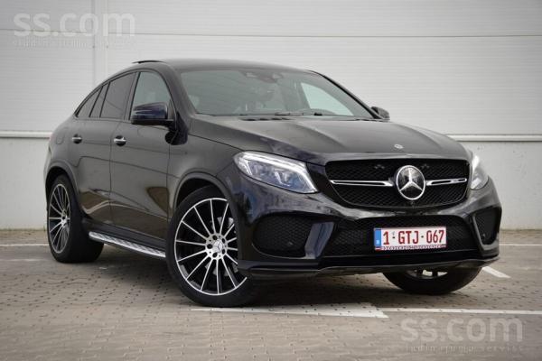 Melns Mercedes-Benz GLE 43 AMG 2018 Rīga, ar dzinēja tilpumu 3.00 L un nobraukumu 255 tūkst. km par 33000 €, foto 3 vietnē AUTOMOTO.COM.LV