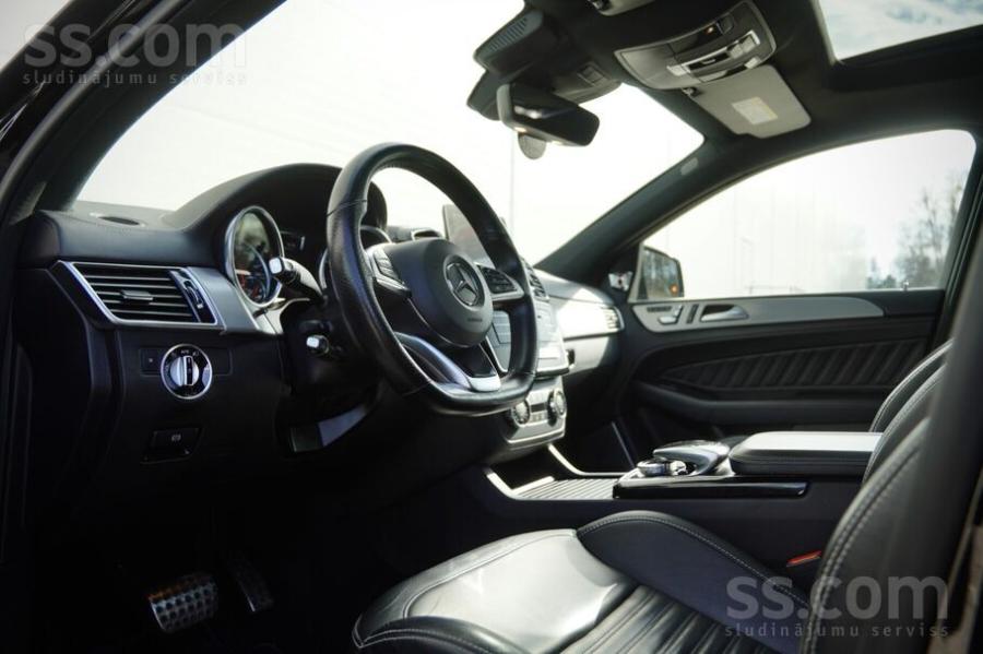 Черный Мерседес GLE 43 AMG 2018 в Рига, объемом двигателя 3.00 л и пробегом 255 тыс. км за 33000 €, фото 27 на AUTOMOTO.COM.LV