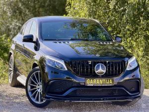 Black Mercedes-Benz GLE 43 AMG 2019 in Siauliai, with an engine capacity of 3.00 L and mileage of 120 thousand km for 38000 €, photo  on AUTOMOTO.COM.LV