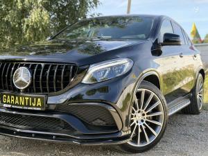 Melns Mercedes-Benz GLE 43 AMG 2019 Šauļi, ar dzinēja tilpumu 3.00 L un nobraukumu 120 tūkst. km par 38000 €, foto 5 vietnē AUTOMOTO.COM.LV