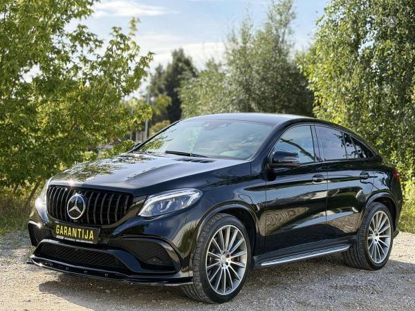 Black Mercedes-Benz GLE 43 AMG 2019 in Siauliai, with an engine capacity of 3.00 L and mileage of 120 thousand km for 38000 €, photo 10 on AUTOMOTO.COM.LV