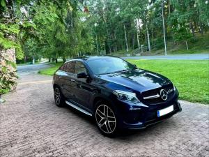 Синий Мерседес GLE 43 AMG 2018 в Рига, объемом двигателя 3.00 л и пробегом 156 тыс. км за 31400 €, фото 6 на AUTOMOTO.COM.LV