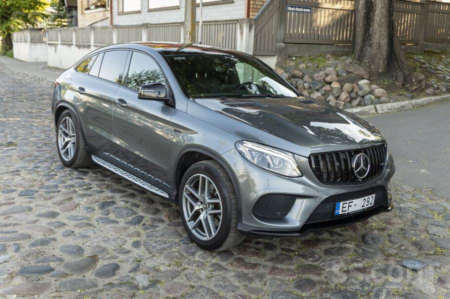 Серый Мерседес GLE 43 AMG 2017 в Рига, объемом двигателя 3.00 л и пробегом 152 тыс. км за 33900 €, фото 14 на AUTOMOTO.COM.LV