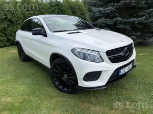 Белый Мерседес GLE 43 AMG 2017 в Рига, объемом двигателя 3.00 л и пробегом 295 тыс. км за 25500 €, фото  на AUTOMOTO.COM.LV