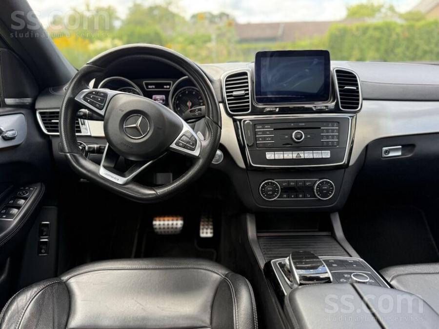 Белый Мерседес GLE 43 AMG 2017 в Рига, объемом двигателя 3.00 л и пробегом 295 тыс. км за 25500 €, фото 9 на AUTOMOTO.COM.LV