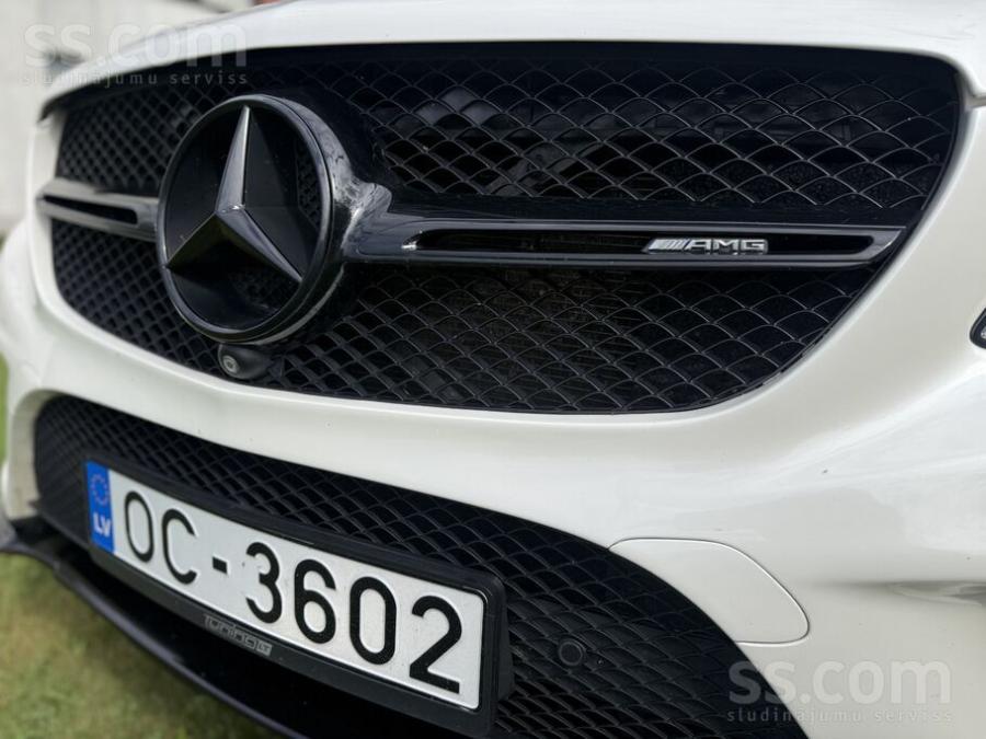 Белый Мерседес GLE 43 AMG 2017 в Рига, объемом двигателя 3.00 л и пробегом 295 тыс. км за 25500 €, фото 22 на AUTOMOTO.COM.LV