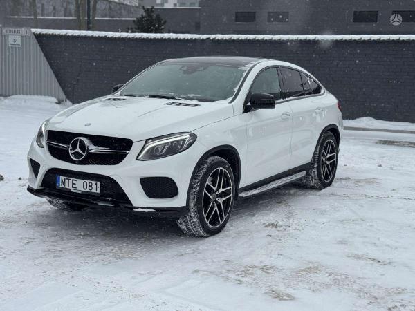 Balts Mercedes-Benz GLE 43 AMG 2019 Kauņa, ar dzinēja tilpumu 3.00 L un nobraukumu 98 tūkst. km par 31900 €, foto 2 vietnē AUTOMOTO.COM.LV