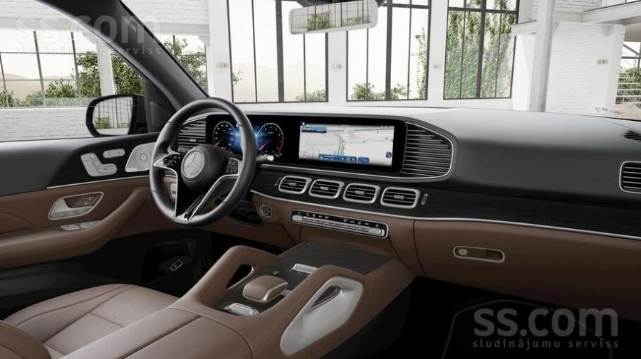 Black Mercedes-Benz GLE 450 AMG 2025 in Riga, with an engine capacity of 3.00 L and mileage of 17 thousand km for 76900 €, photo 11 on AUTOMOTO.COM.LV