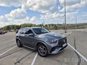 Серый Мерседес GLE 450 AMG 2024 в Рига, объемом двигателя 3.00 л и пробегом 31 тыс. км за 82500 €, фото 3 на AUTOMOTO.COM.LV