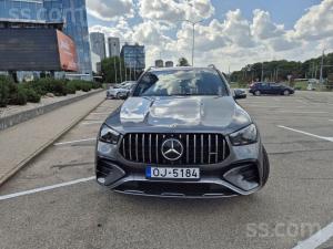 Серый Мерседес GLE 450 AMG 2024 в Рига, объемом двигателя 3.00 л и пробегом 31 тыс. км за 82500 €, фото 4 на AUTOMOTO.COM.LV