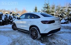 Белый Мерседес GLE 450 AMG 2016 в Рига, объемом двигателя 3.00 л и пробегом 186 тыс. км за 28500 €, фото 7 на AUTOMOTO.COM.LV