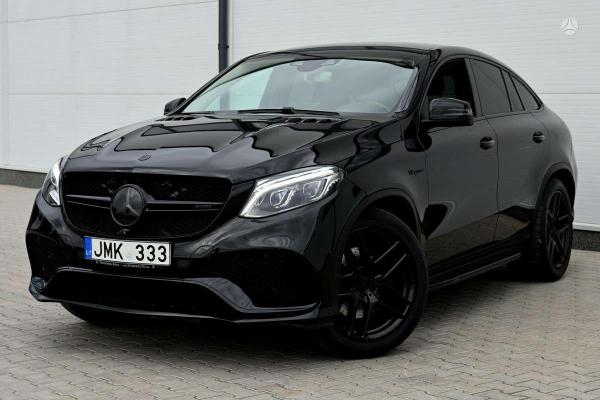 Black Mercedes-Benz gle-450 2016 in Kretinga, with an engine capacity of 3.00 L and mileage of 194 thousand km for 26999 €, photo 3 on AUTOMOTO.COM.LV