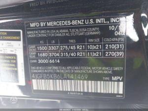 Melns Mercedes-Benz gle-450 2020 Klaipėda, ar dzinēja tilpumu 0.00 L un nobraukumu 54 tūkst. km par 19100 €, foto 9 vietnē AUTOMOTO.COM.LV
