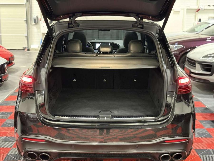 Black Mercedes-Benz gle-450 2023 in Vilnius, with an engine capacity of 3.00 L and mileage of 20 thousand km for 64990 €, photo 34 on AUTOMOTO.COM.LV
