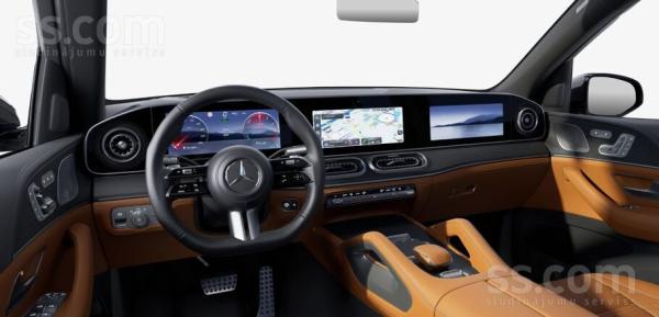 Black Mercedes-Benz gle-450 2026 in Riga, with an engine capacity of 3.00 L and mileage of 100 thousand km for 125690 €, photo 8 on AUTOMOTO.COM.LV