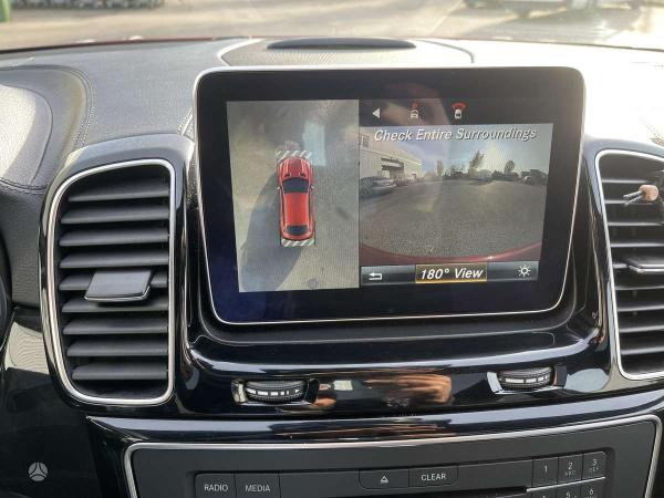 Brūns Mercedes-Benz gle-450 2016 Kauņa, ar dzinēja tilpumu 3.00 L un nobraukumu 110 tūkst. km par 25800 €, foto 10 vietnē AUTOMOTO.COM.LV