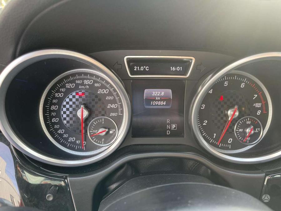 Brūns Mercedes-Benz gle-450 2016 Kauņa, ar dzinēja tilpumu 3.00 L un nobraukumu 110 tūkst. km par 25800 €, foto 12 vietnē AUTOMOTO.COM.LV