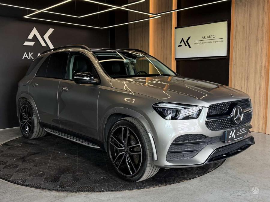Коричневый Мерседес GLE 450 2020 в Каунас, объемом двигателя 3.00 л и пробегом 131 тыс. км за 57990 €, фото 3 на AUTOMOTO.COM.LV