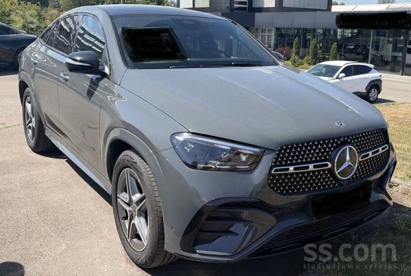Grey Mercedes-Benz gle-450 2025 in Riga, with an engine capacity of 3.00 L and mileage of 13 thousand km for 91900 €, photo 2 on AUTOMOTO.COM.LV