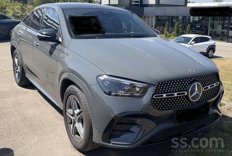 Grey Mercedes-Benz gle-450 2025 in Riga, with an engine capacity of 3.00 L and mileage of 13 thousand km for 91900 €, photo 3 on AUTOMOTO.COM.LV