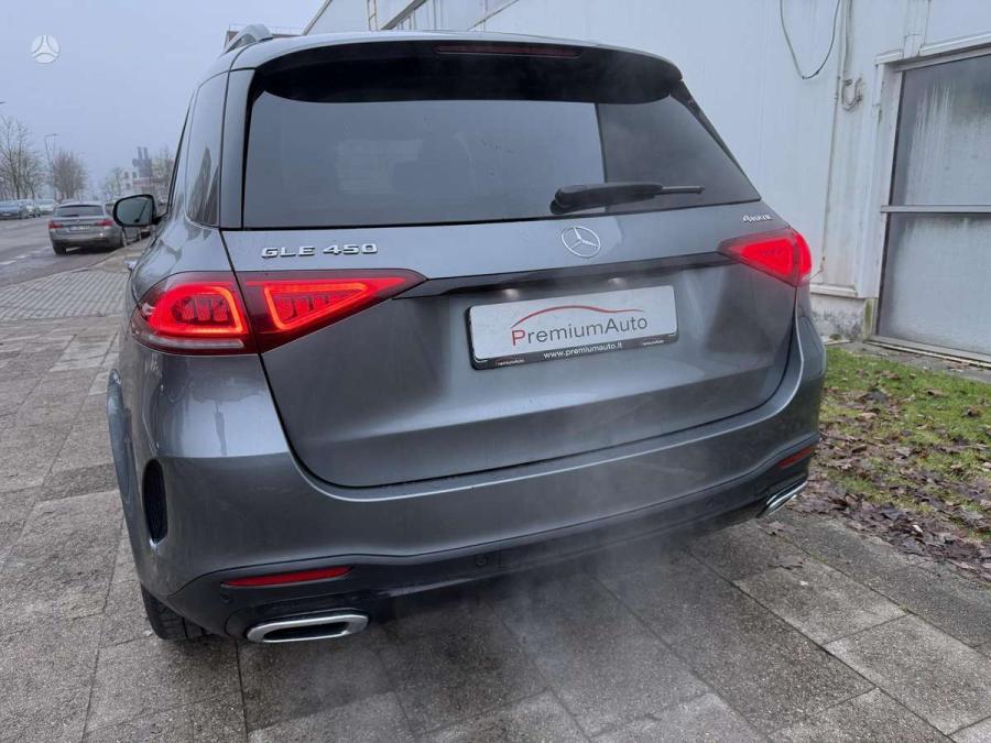 Pelēks Mercedes-Benz gle-450 2019 Viļņa, ar dzinēja tilpumu 3.00 L un nobraukumu 134 tūkst. km par 47900 €, foto 8 vietnē AUTOMOTO.COM.LV