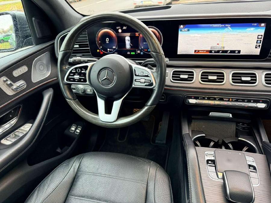 Pelēks Mercedes-Benz gle-450 2019 Viļņa, ar dzinēja tilpumu 3.00 L un nobraukumu 134 tūkst. km par 47900 €, foto 19 vietnē AUTOMOTO.COM.LV