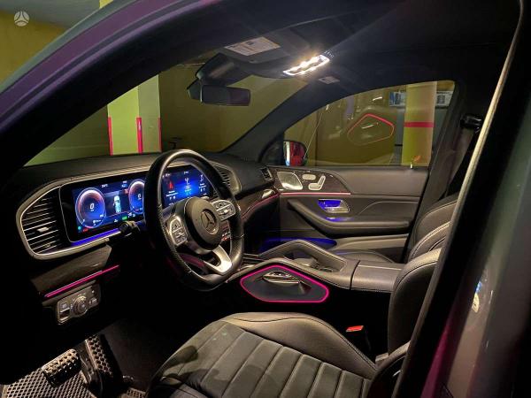 Grey Mercedes-Benz gle-450 2020 in Klaipeda, with an engine capacity of 3.00 L and mileage of 51 thousand km for 42900 €, photo 6 on AUTOMOTO.COM.LV