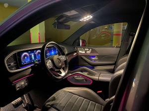 Grey Mercedes-Benz gle-450 2020 in Klaipeda, with an engine capacity of 3.00 L and mileage of 51 thousand km for 42900 €, photo 6 on AUTOMOTO.COM.LV