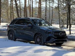 Grey Mercedes-Benz gle-450 2024 in Vilnius, with an engine capacity of 3.00 L and mileage of 35 thousand km for 88888 €, photo 7 on AUTOMOTO.COM.LV