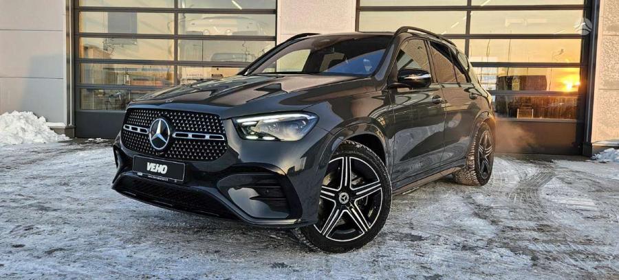Pelēks Mercedes-Benz gle-450 2025 Klaipėda, ar dzinēja tilpumu 3.00 L un nobraukumu 5 tūkst. km par 115000 €, foto 9 vietnē AUTOMOTO.COM.LV