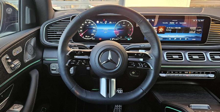 Pelēks Mercedes-Benz gle-450 2025 Klaipėda, ar dzinēja tilpumu 3.00 L un nobraukumu 5 tūkst. km par 115000 €, foto 19 vietnē AUTOMOTO.COM.LV
