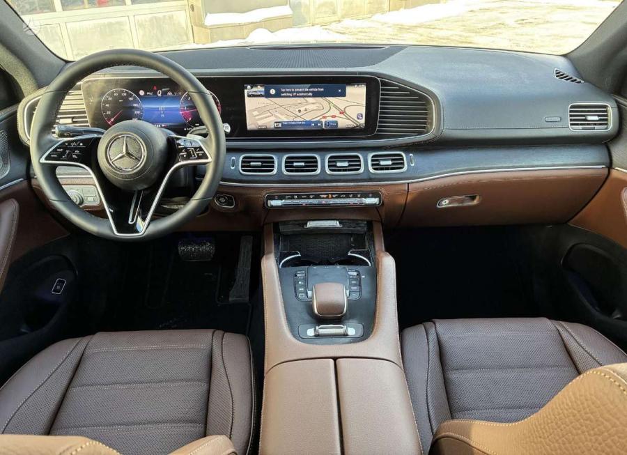 Grey Mercedes-Benz gle-450 2025 in Vilnius, with an engine capacity of 2.99 L and mileage of 20 thousand km for 117050 €, photo 15 on AUTOMOTO.COM.LV