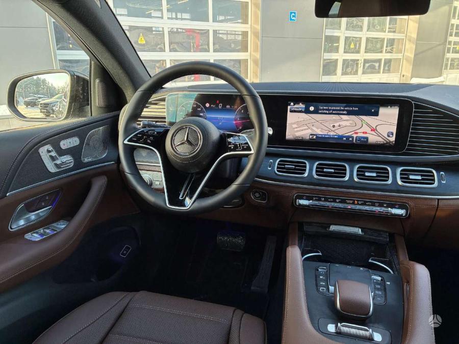 Grey Mercedes-Benz gle-450 2025 in Vilnius, with an engine capacity of 2.99 L and mileage of 20 thousand km for 117050 €, photo 16 on AUTOMOTO.COM.LV