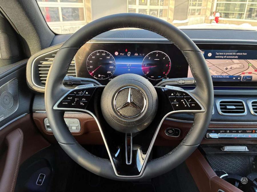 Grey Mercedes-Benz gle-450 2025 in Vilnius, with an engine capacity of 2.99 L and mileage of 20 thousand km for 117050 €, photo 17 on AUTOMOTO.COM.LV