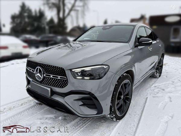 Pelēks Mercedes-Benz gle-450 2025 Viļņa, ar dzinēja tilpumu 2.99 L un nobraukumu 12 tūkst. km par 100500 €, foto 1 vietnē AUTOMOTO.COM.LV