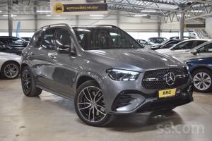 Grey Mercedes-Benz gle-450 2025 in Riga, with an engine capacity of 3.00 L and mileage of 35 thousand km for 89900 €, photo  on AUTOMOTO.COM.LV