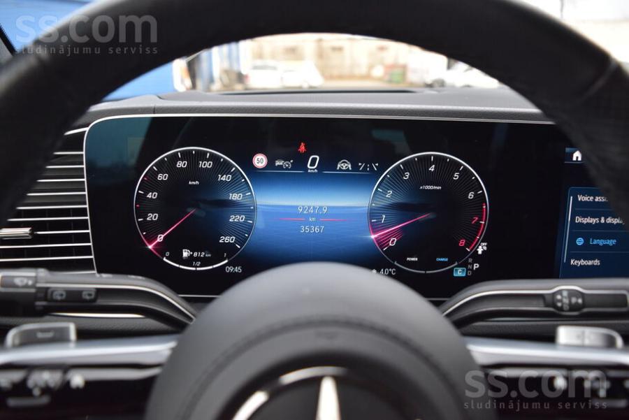 Grey Mercedes-Benz gle-450 2025 in Riga, with an engine capacity of 3.00 L and mileage of 35 thousand km for 89900 €, photo 16 on AUTOMOTO.COM.LV