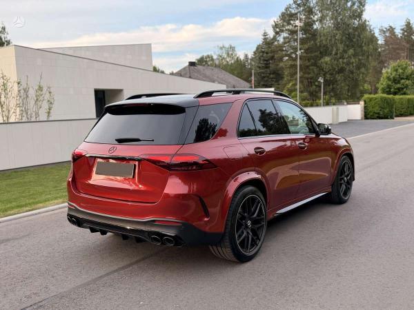 Красный Мерседес GLE 450 2024 в Вильнюс, объемом двигателя 2.99 л и пробегом 15 тыс. км за 86500 €, фото 4 на AUTOMOTO.COM.LV