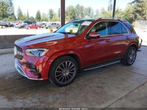 Sarkans Mercedes-Benz gle-450 2024 Klaipėda, ar dzinēja tilpumu 0.00 L un nobraukumu 6 tūkst. km par 28000 €, foto 3 vietnē AUTOMOTO.COM.LV