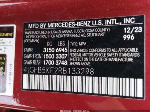 Sarkans Mercedes-Benz gle-450 2024 Klaipėda, ar dzinēja tilpumu 0.00 L un nobraukumu 6 tūkst. km par 28000 €, foto 10 vietnē AUTOMOTO.COM.LV